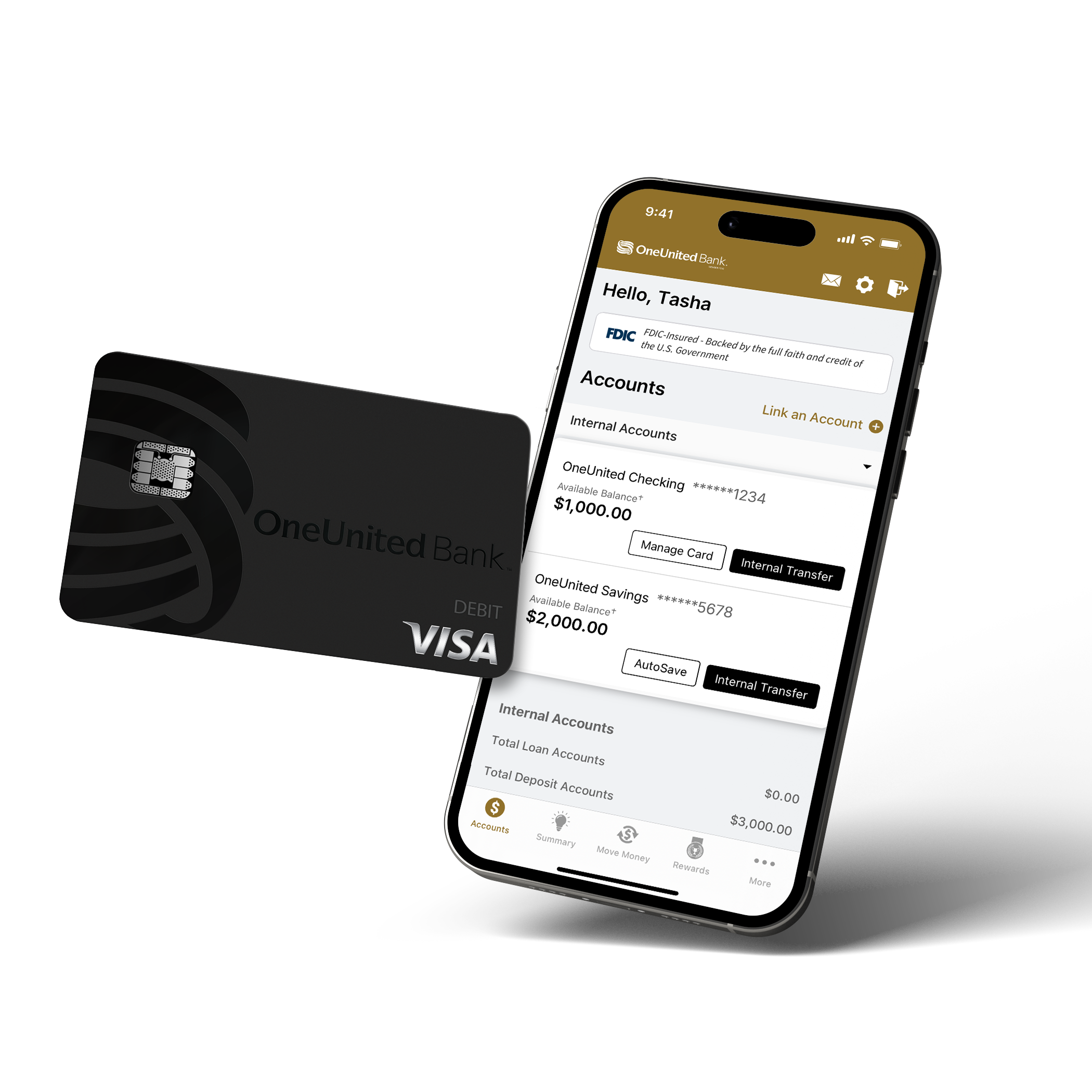 Checking | Get the Card | OneUnited Bank